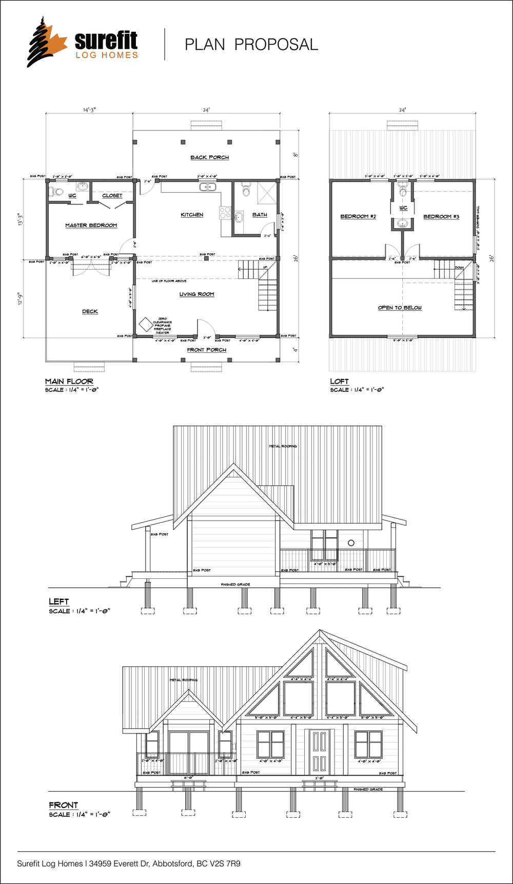 Floor Plans — Surefit Timber Cabins