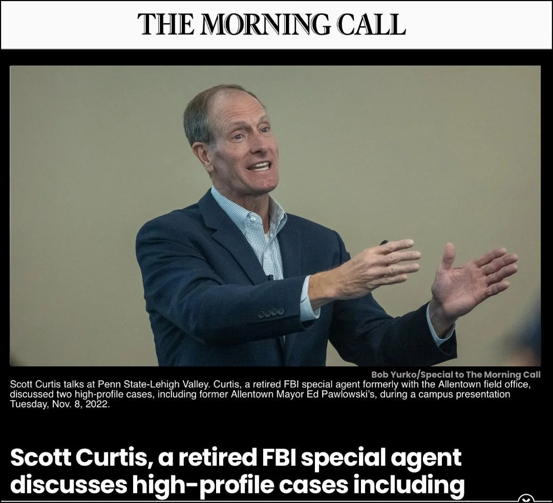 SCOTT CURTIS | Ex-FBI • TV crime analyst • writer • investigator