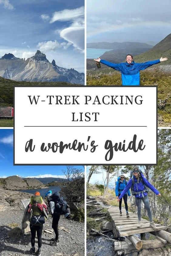 What to Pack on the W-Trek: A Women's Guide — Más Travelled