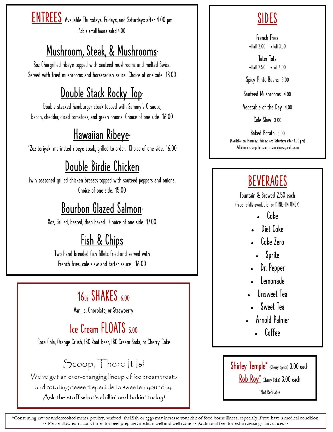 Sammy's At The Club — The Sammy B's