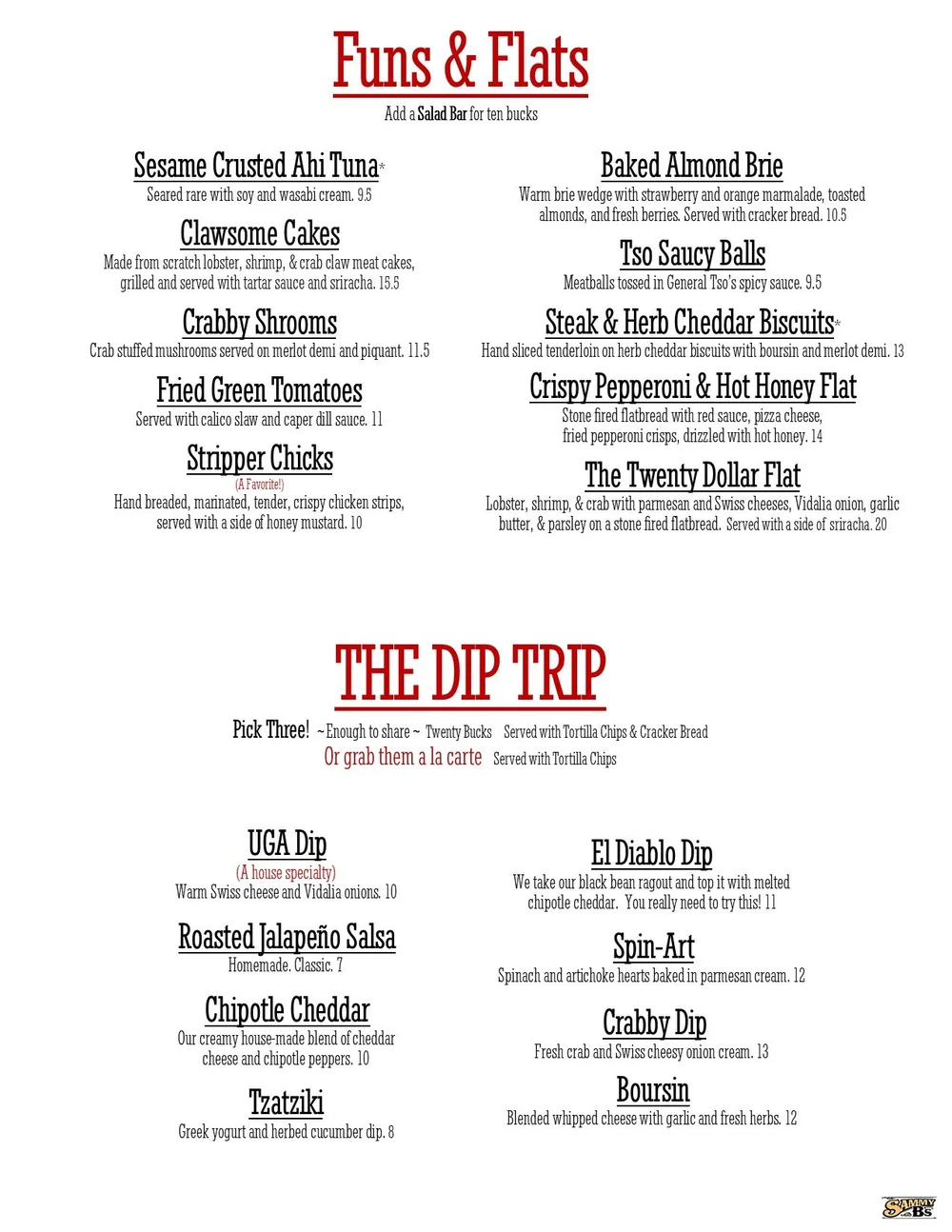 Lebanon Tennessee Restaurant — The Sammy B's
