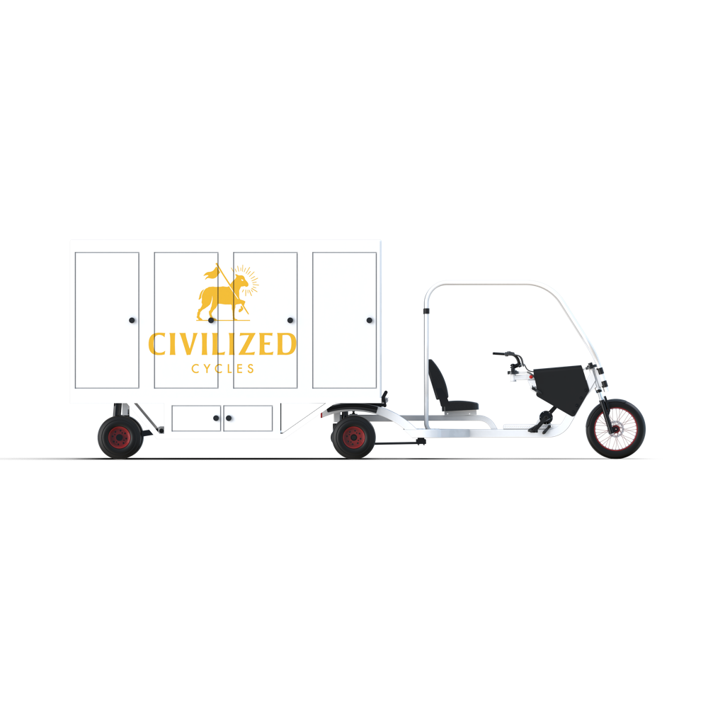 Semi-Trike — Civilized Cycles - Light Electric Commercial Vehicles