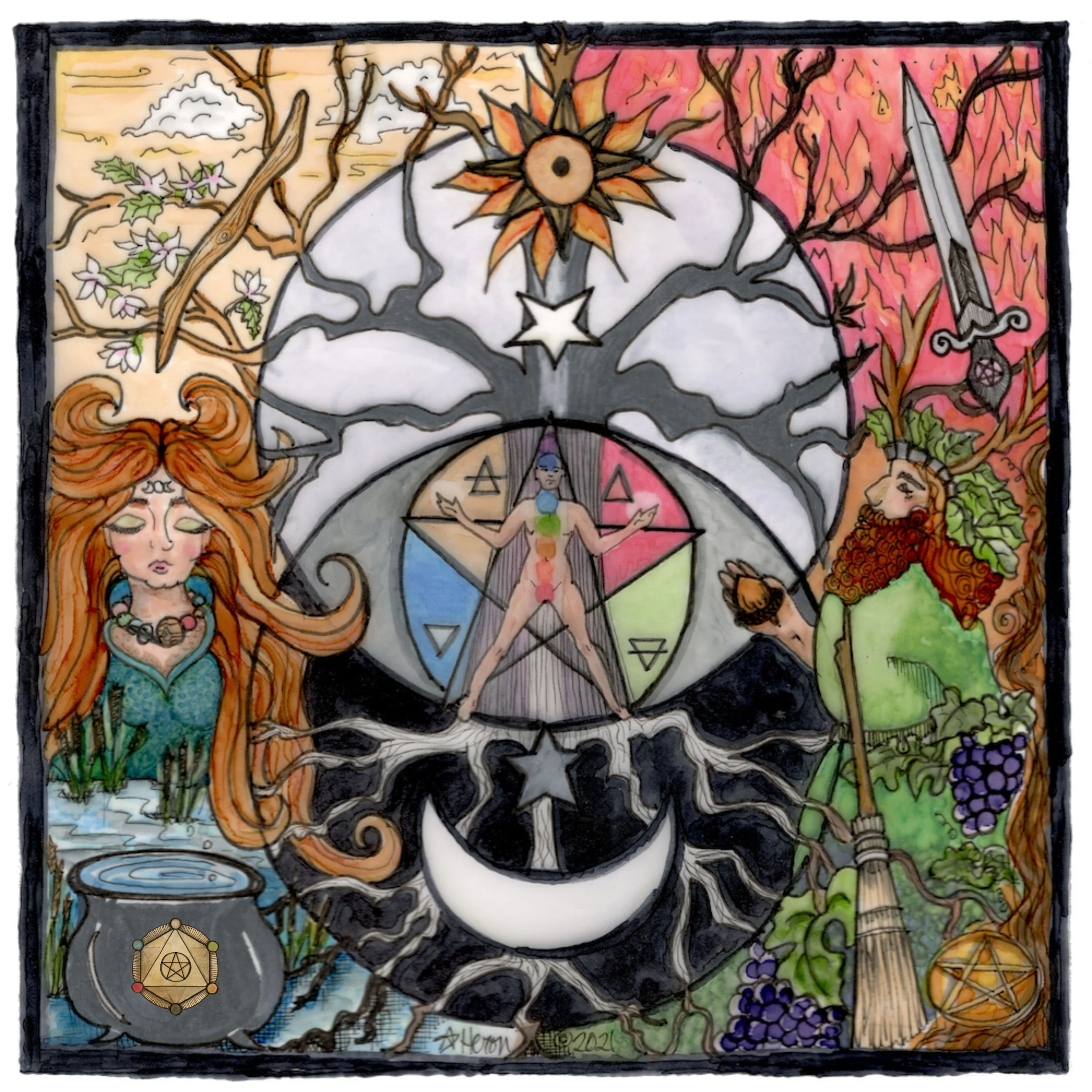 Elemental Witchcraft — Heron Michelle