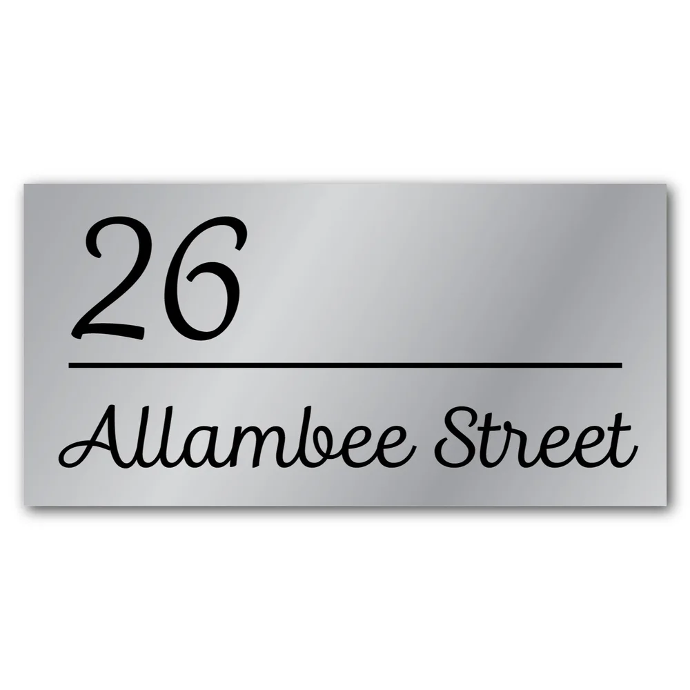 House Address Signs