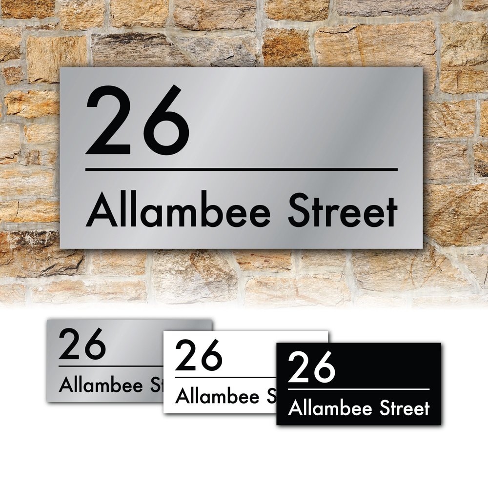 House Address Signs