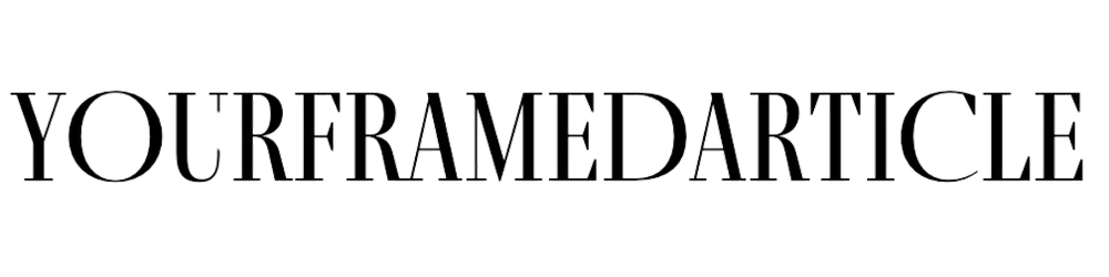 Yourframedarticle | Newspaper & magazine custom framing