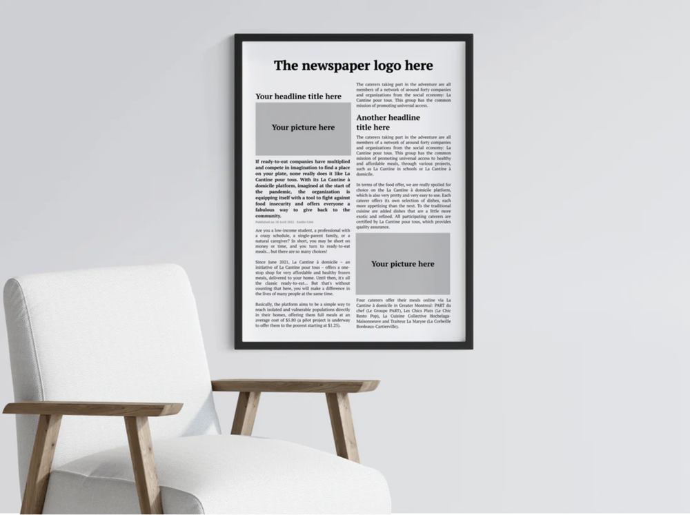 Yourframedarticle | Newspaper & magazine custom framing