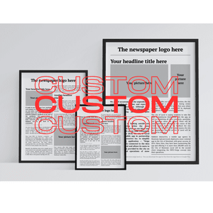 Yourframedarticle | Newspaper & magazine custom framing