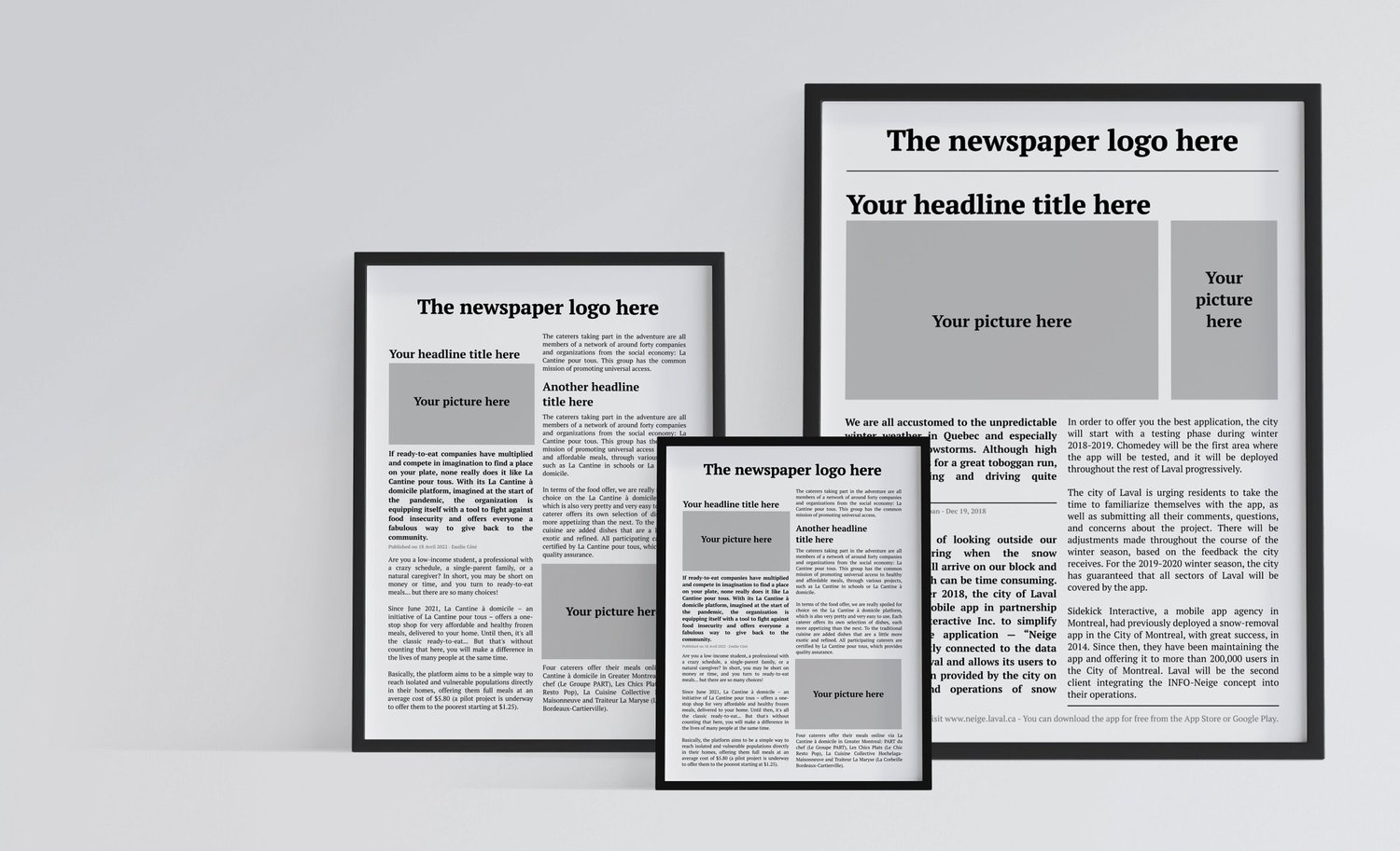 Yourframedarticle | Newspaper & magazine custom framing