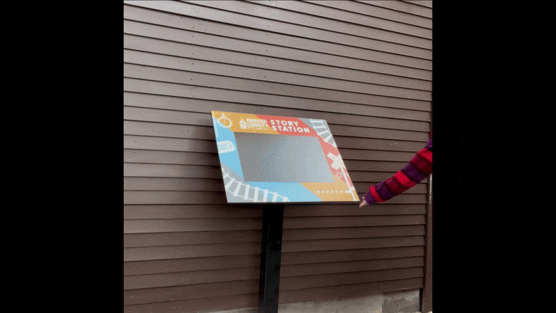 Waterproof StoryWalk© Signs by Lark Signs
