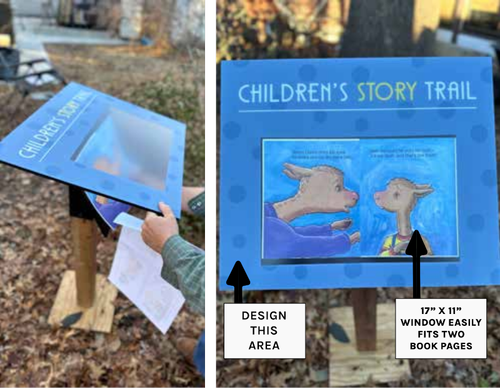 Read & Walk Outdoor Panels by Lark Signs