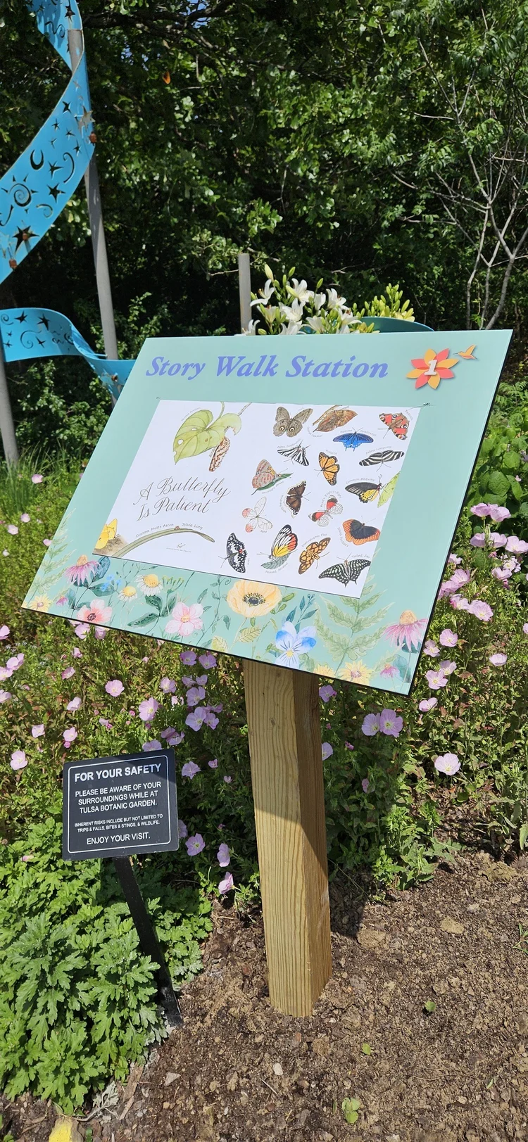 Waterproof StoryWalk© Signs by Lark Signs