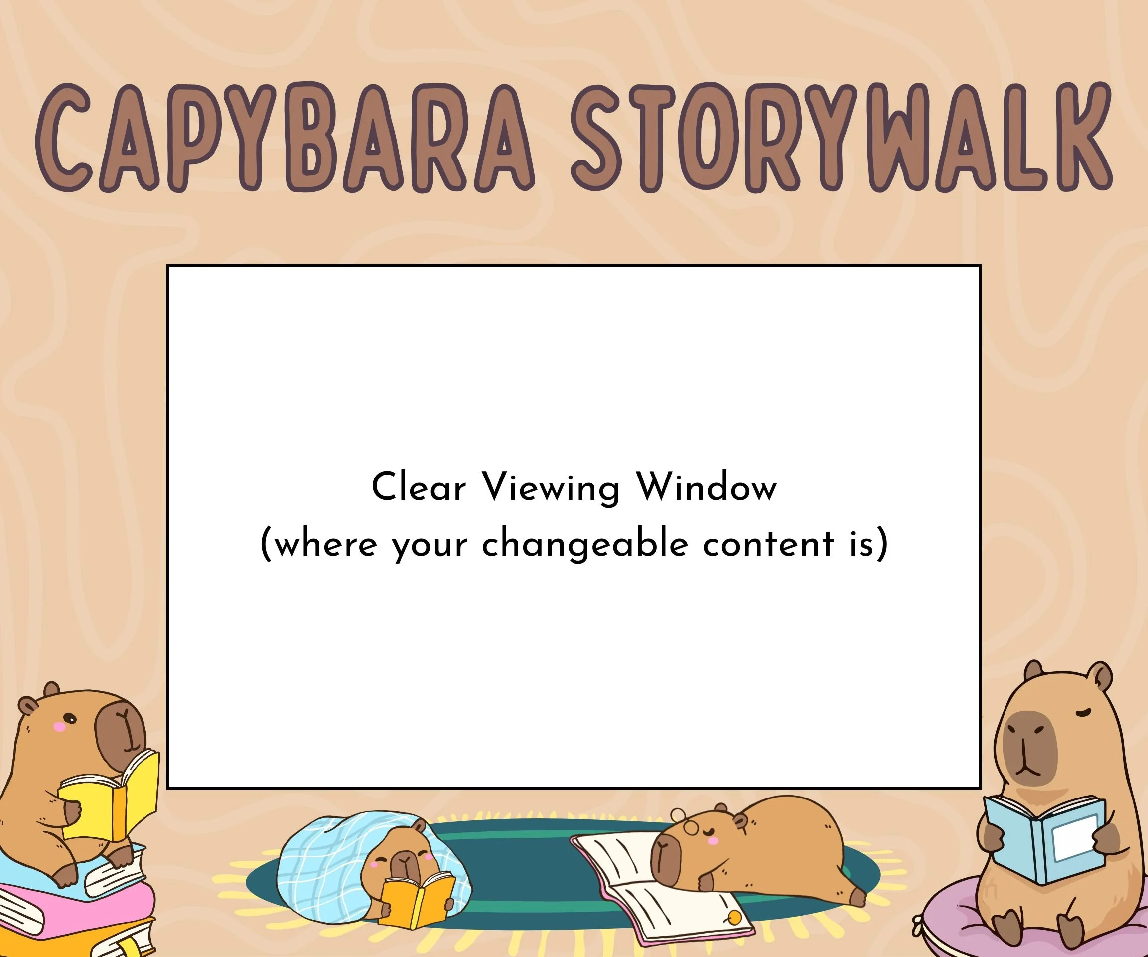 StoryWalk© Panels — Read & Walk