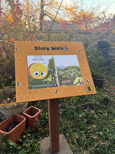 Waterproof StoryWalk© Signs by Lark Signs