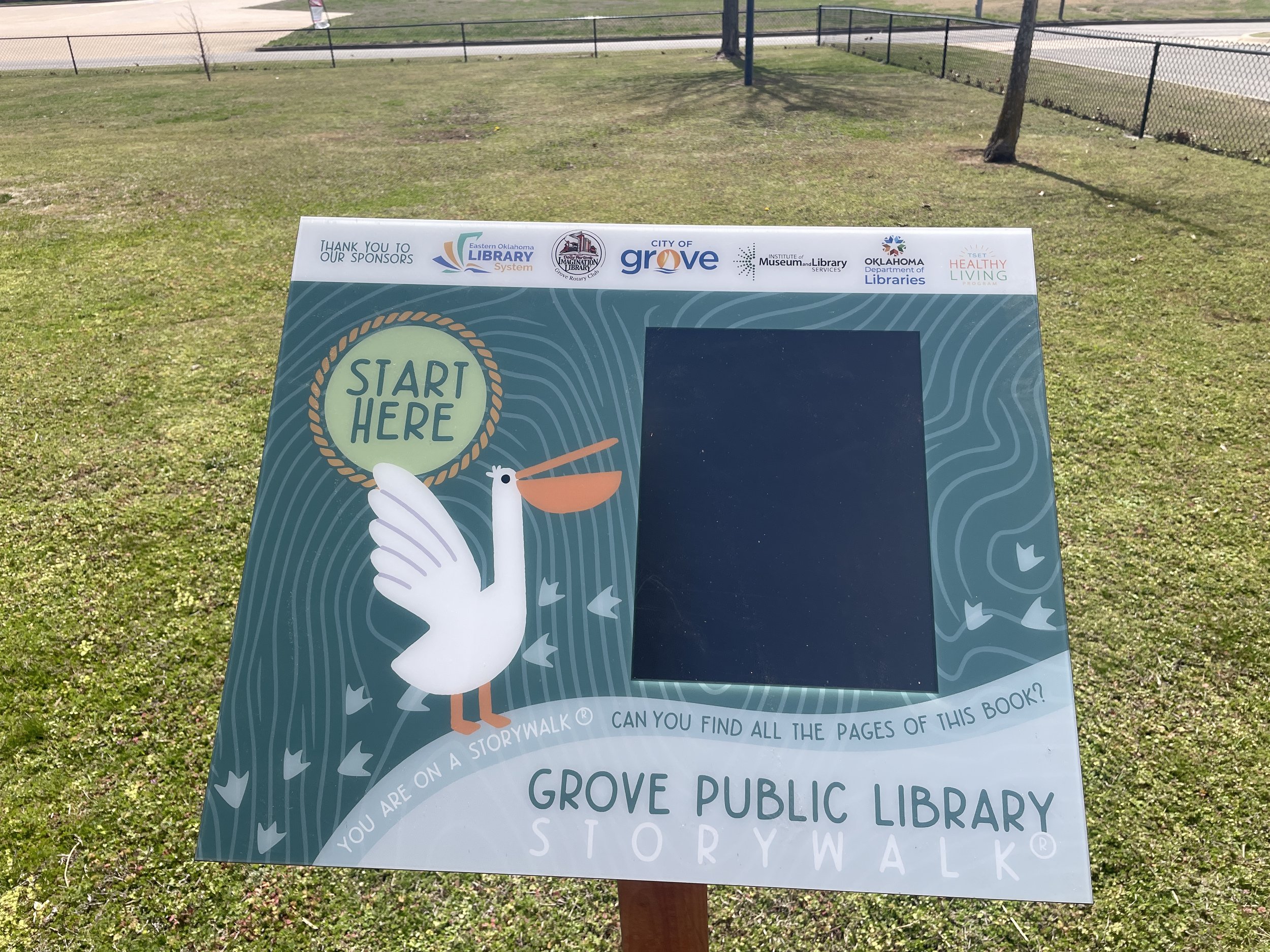 Waterproof StoryWalk© Signs by Lark Signs