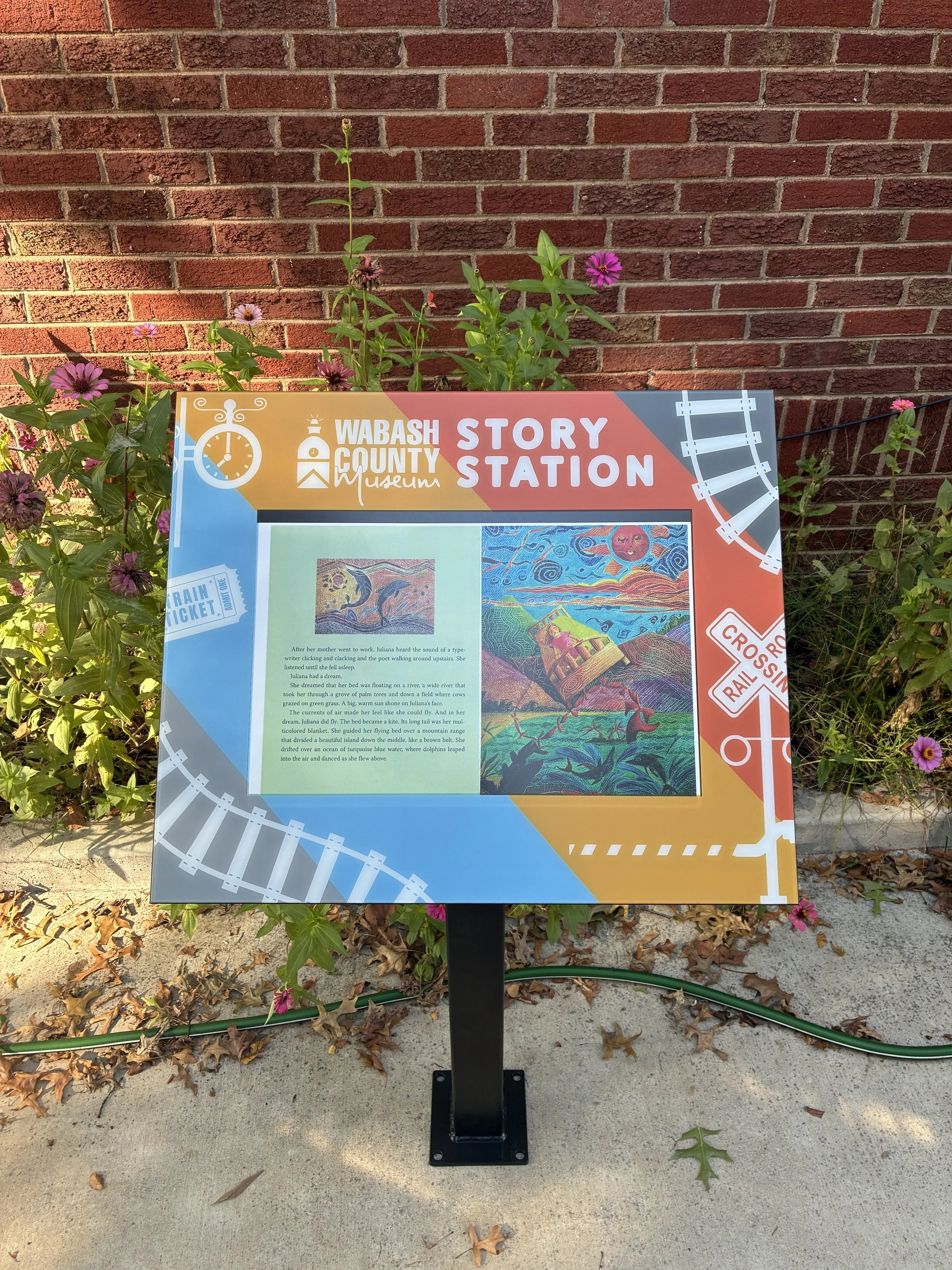 Waterproof StoryWalk© Signs by Lark Signs