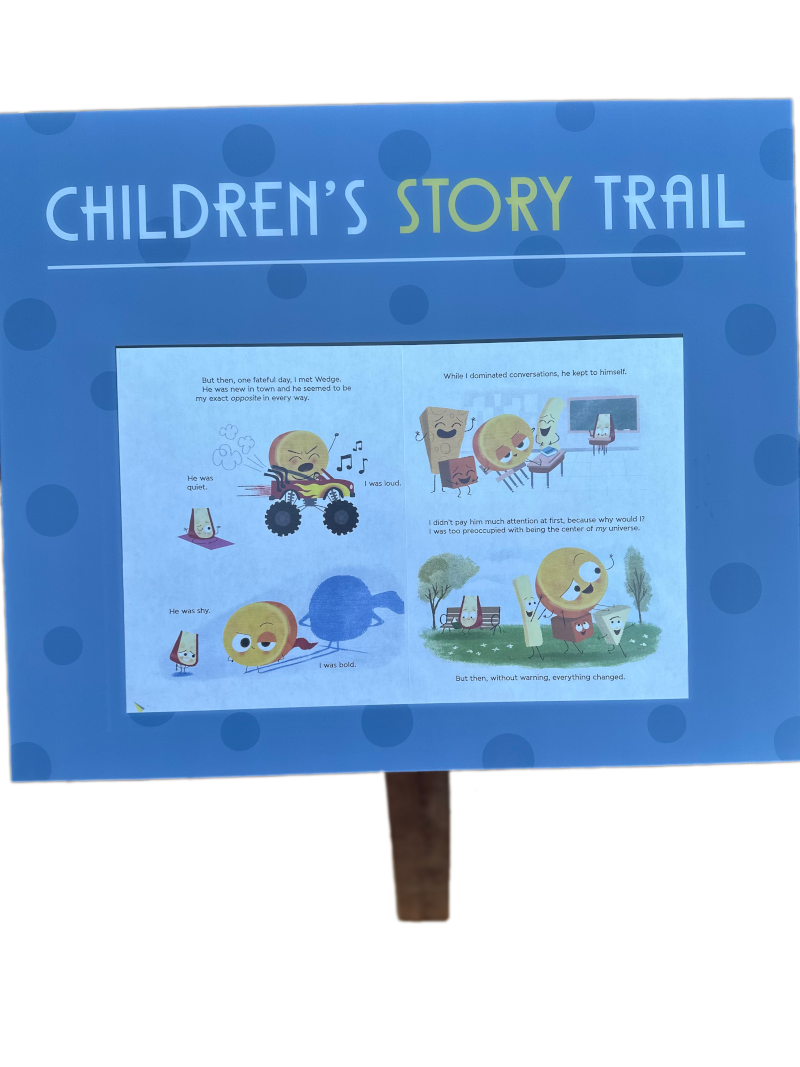 Read & Walk Outdoor Panels by Lark Signs