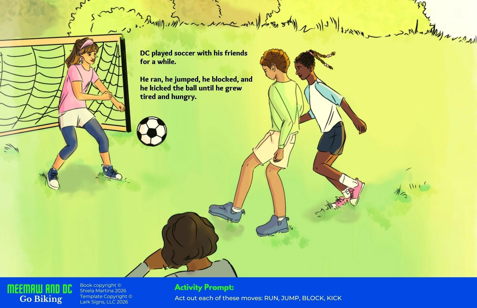 Meemaw and DC Go Biking - Print (14 Pages) — Read & Walk