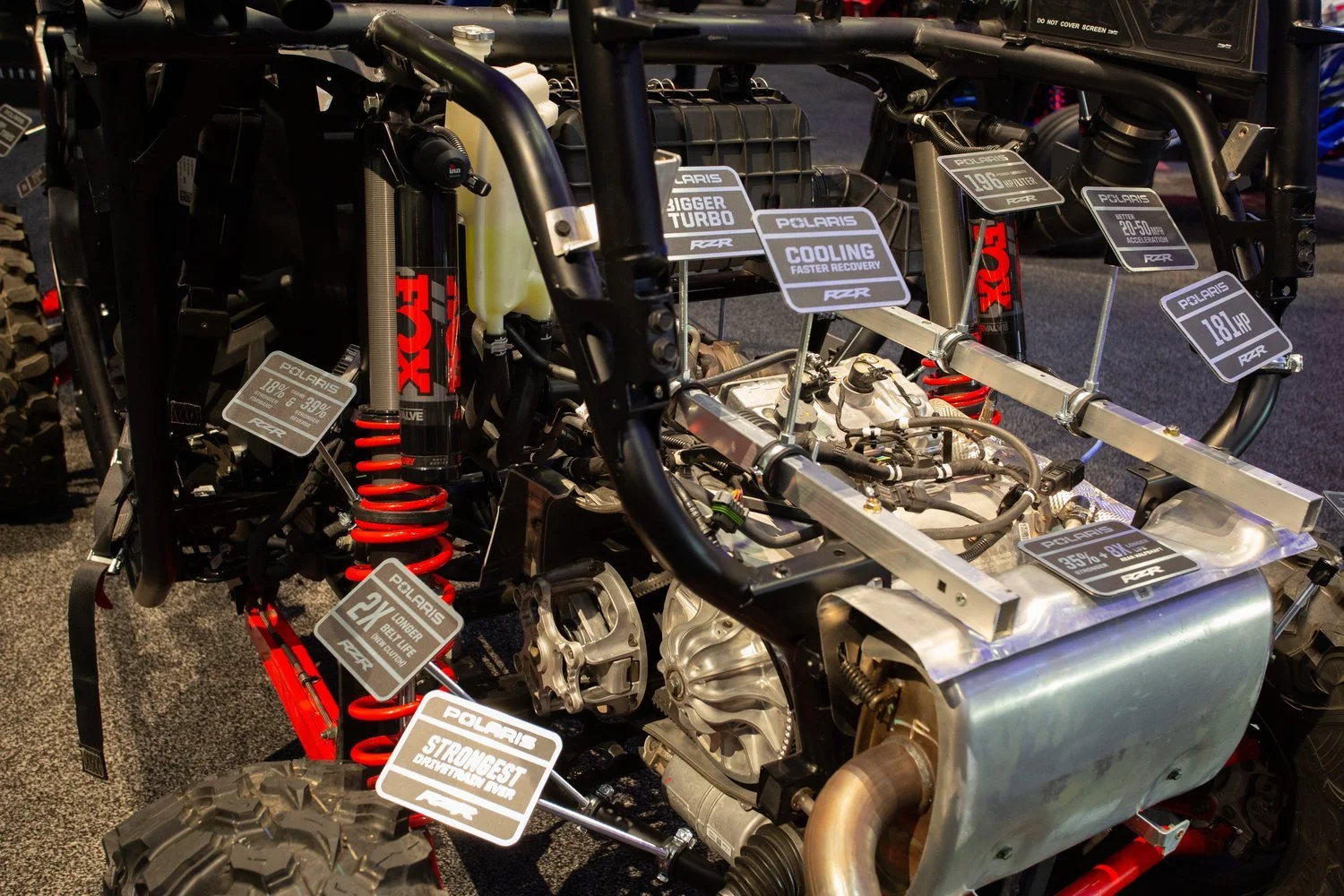 Polaris RZR Suspension Displays — Evergreen Creative