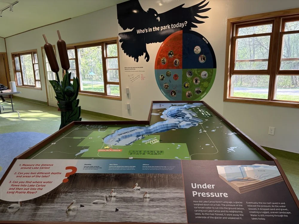 Lake Carlos Visitor Center — Evergreen Creative