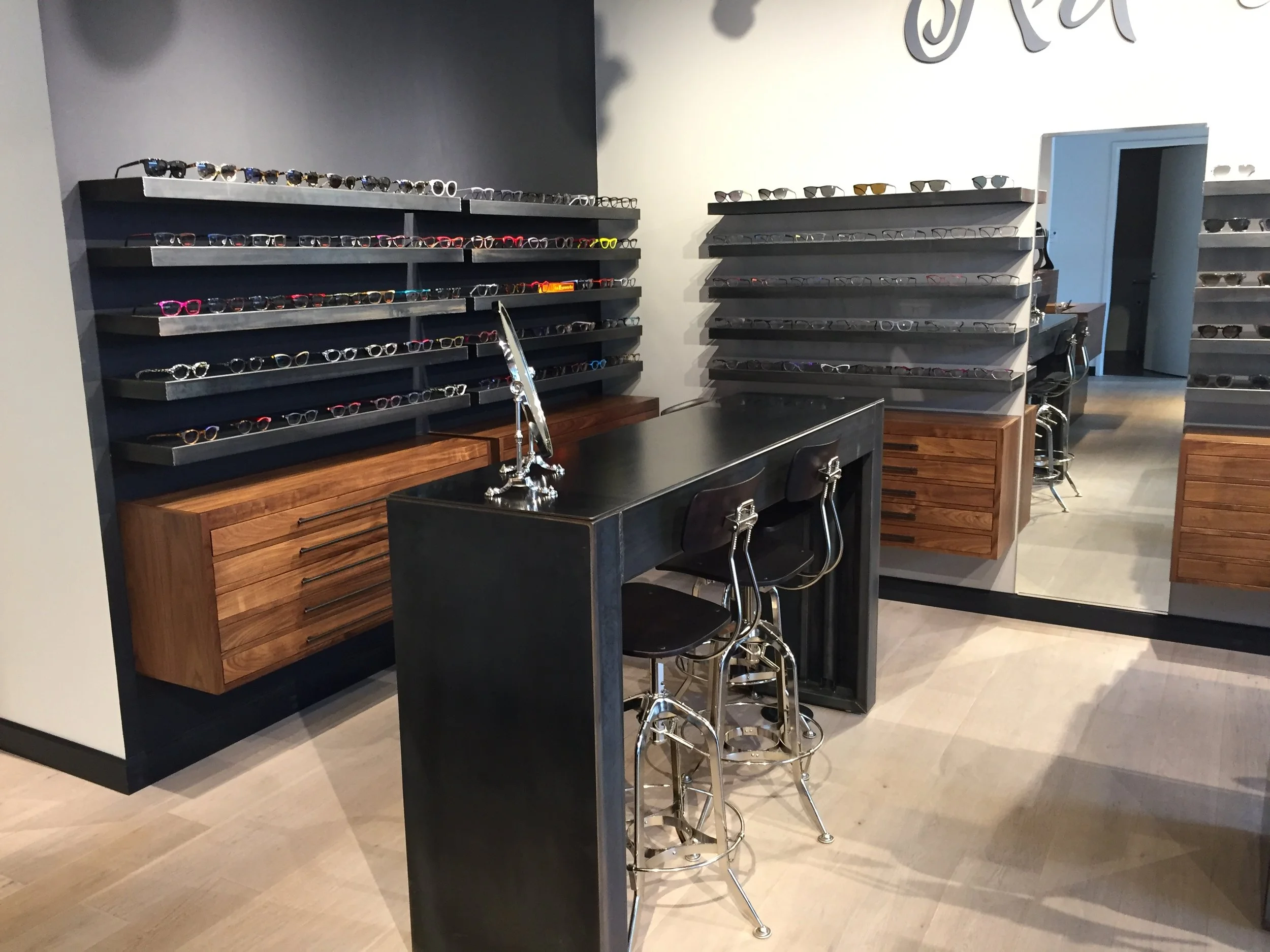 Art of Optiks Product Displays & Casework — Evergreen Creative