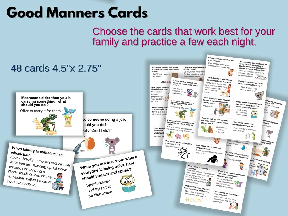 Fun Game Ideas for Good Manners and Social Skills. — Listening Sheep