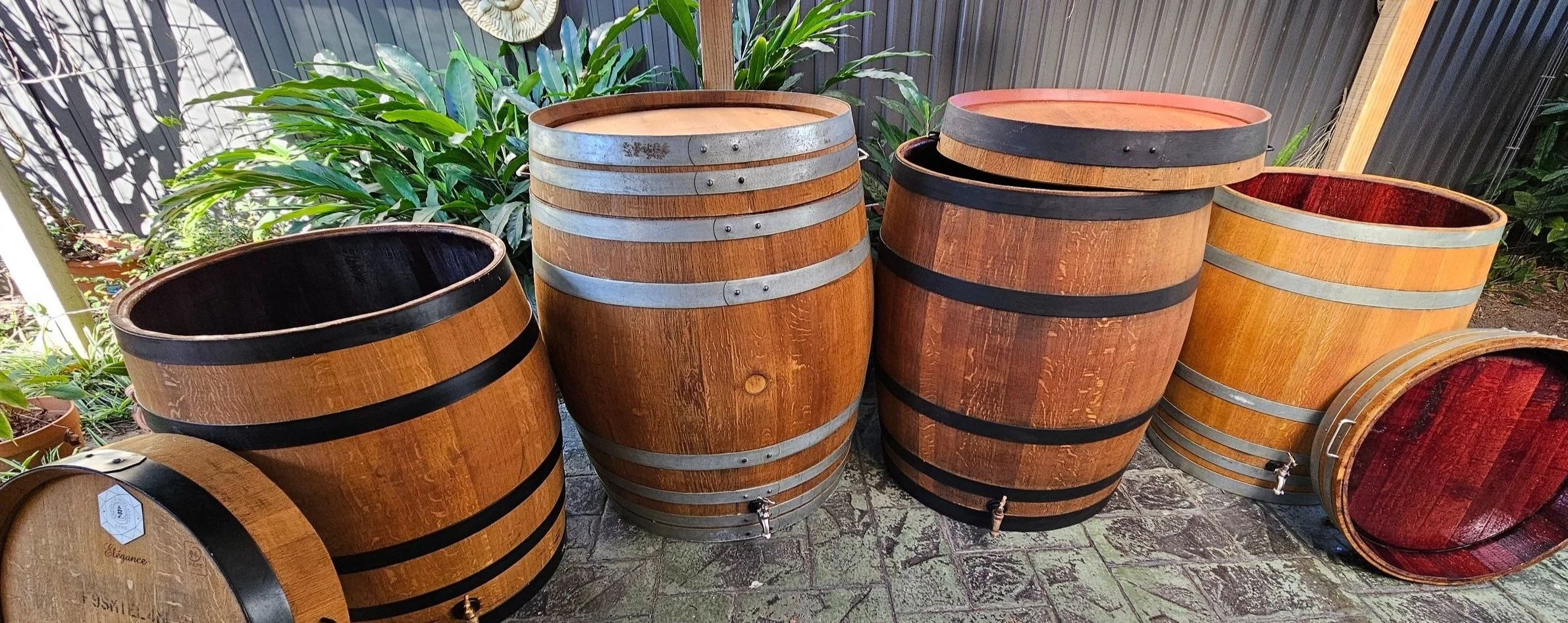 Buy Wine Barrels - Barrel Restorations, Ice Baths, Half Wine Barrels ...