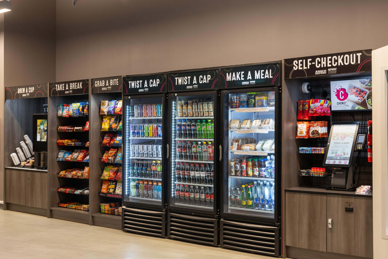 FreshVendCLT | Micro Markets and Vending Services in Charlotte, NC
