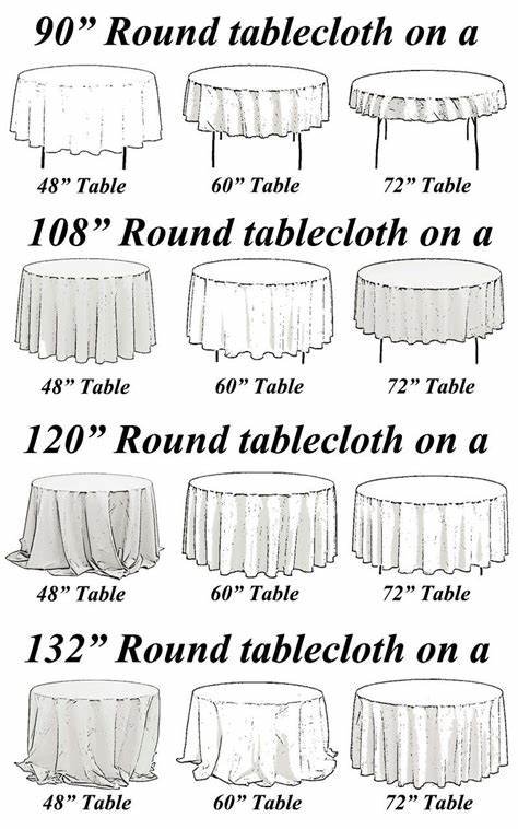 Linen Size Charts | Find Your Perfect Fit Today — Acadiana Party ...