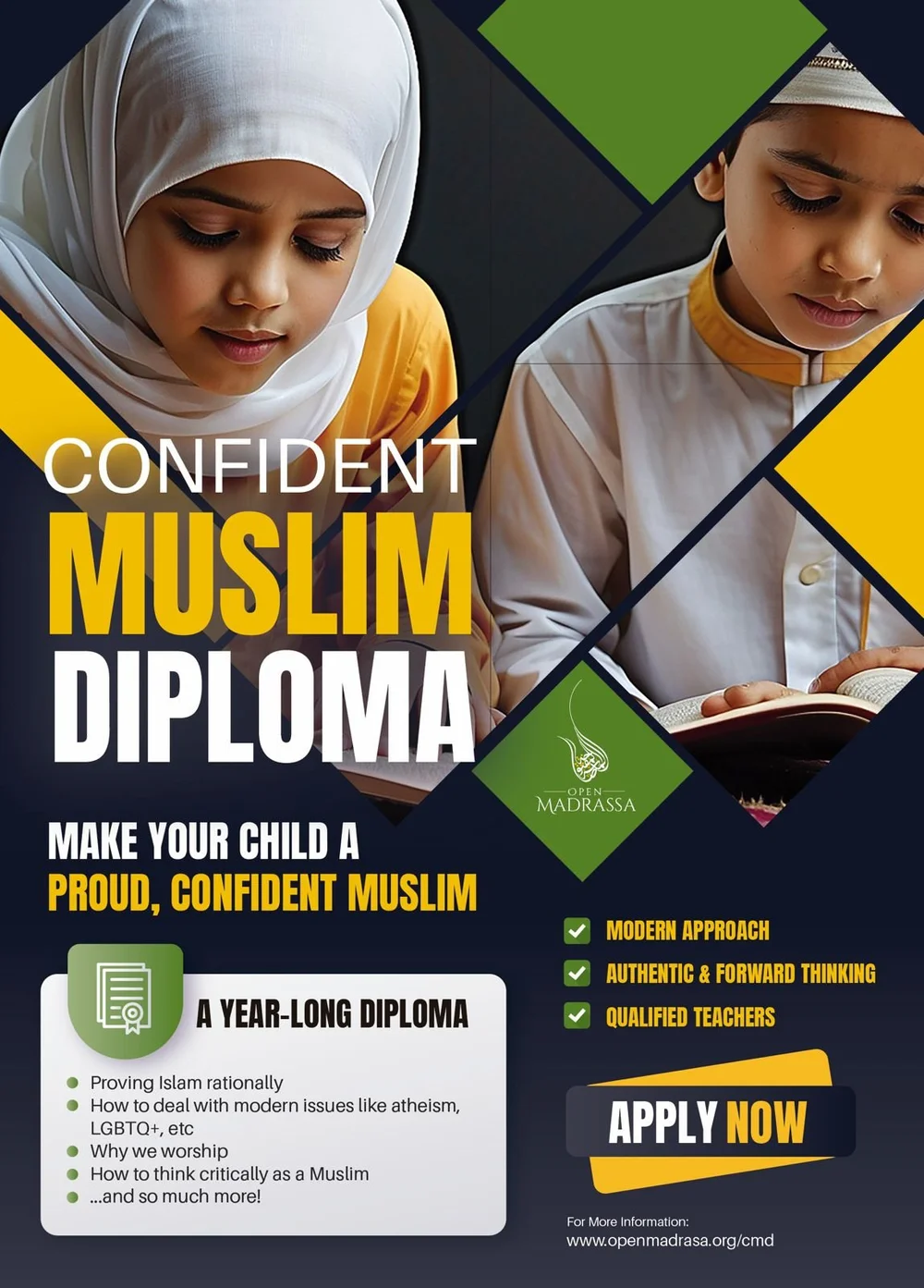 Islamic Studies for Kids online - Confident Muslim Diploma — Open Madrasa