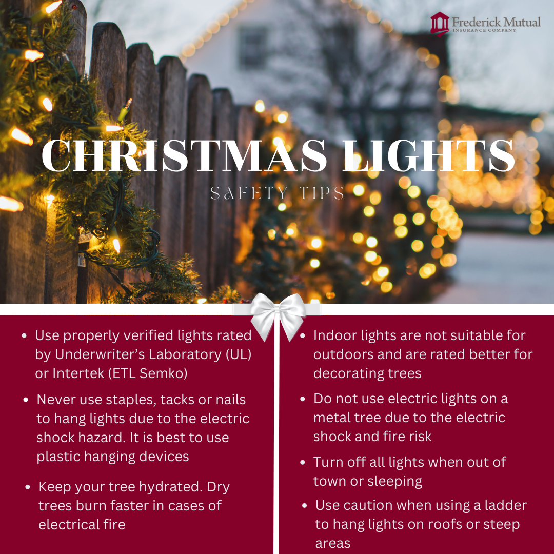 Christmas Lights: Safety Tips — Frederick Mutual Insurance Company