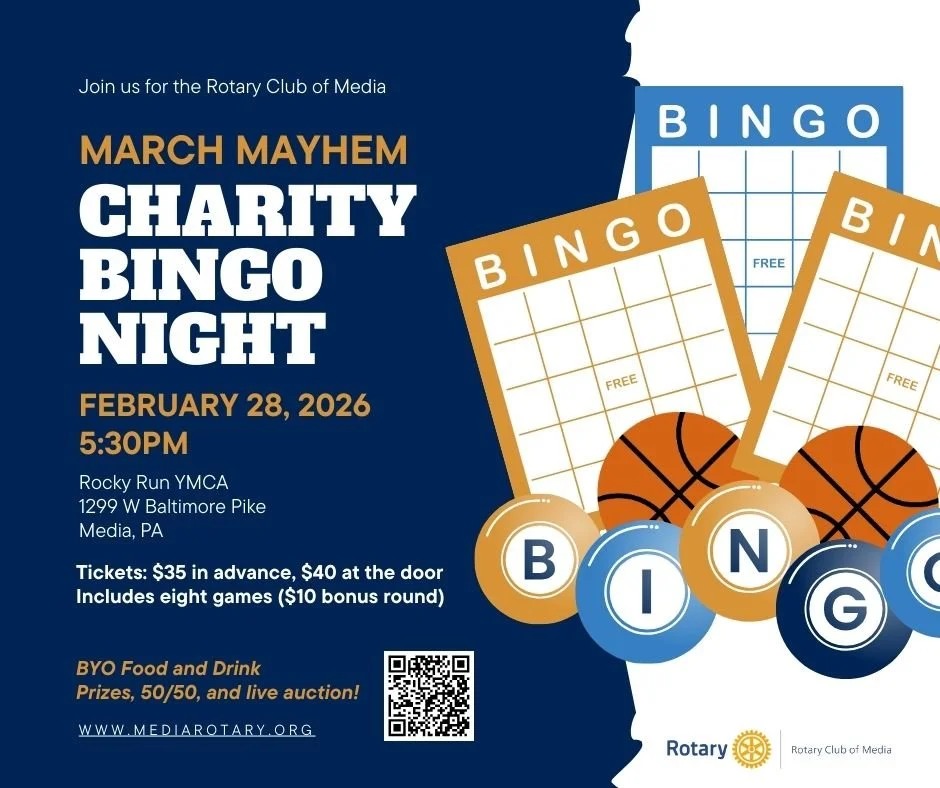 March Mayhem Charity Bingo Night — Rotary District 7450 SE Pennsylvania