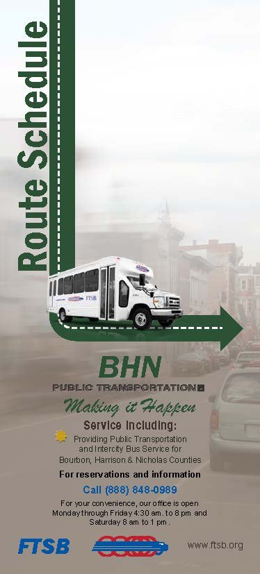 BHN - Bourbon Harrison & Nicholas Counties — Federated Transportation ...