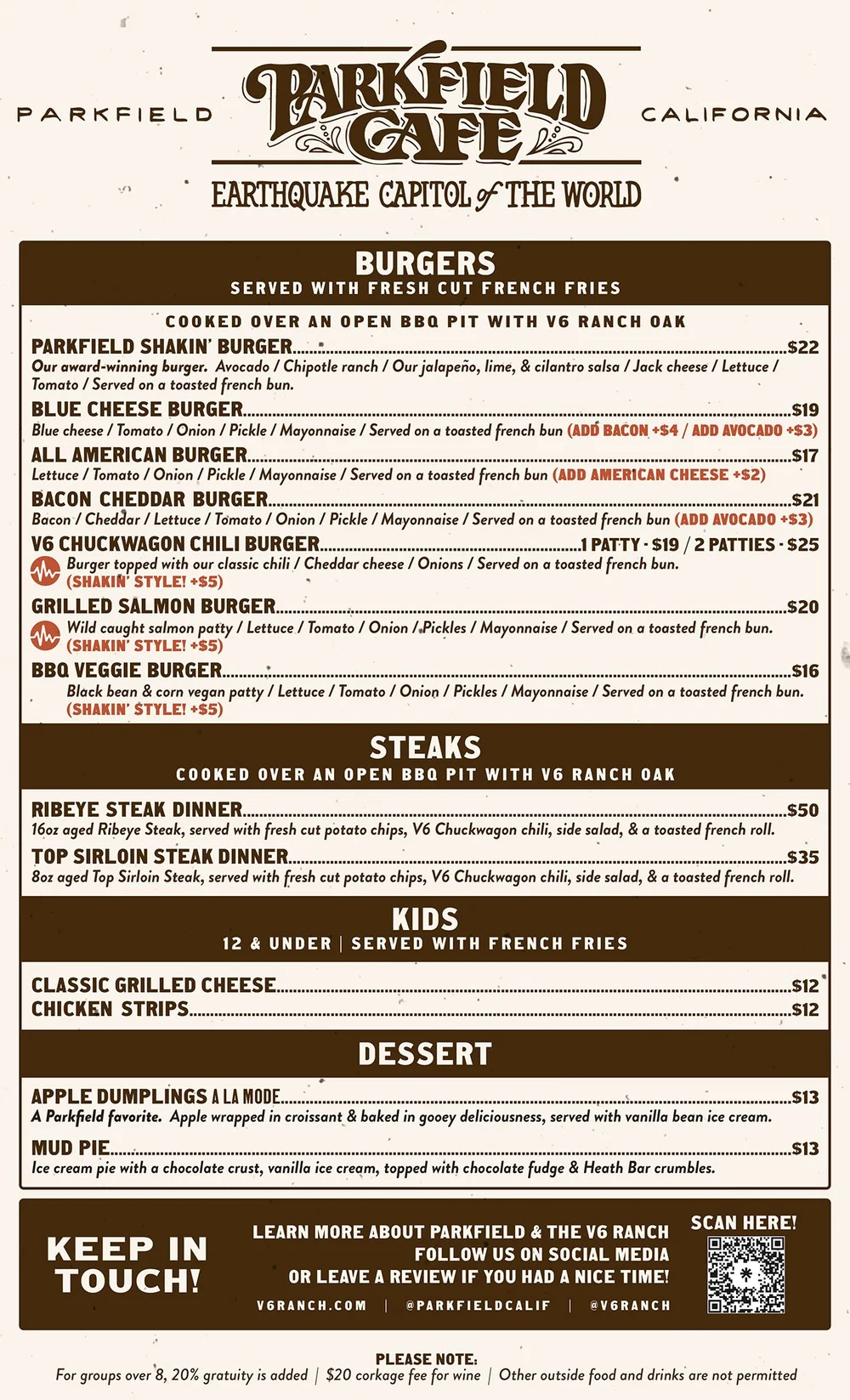 Parkfield Cafe | Authentic Cowboy Country BBQ — Visit Parkfield, California