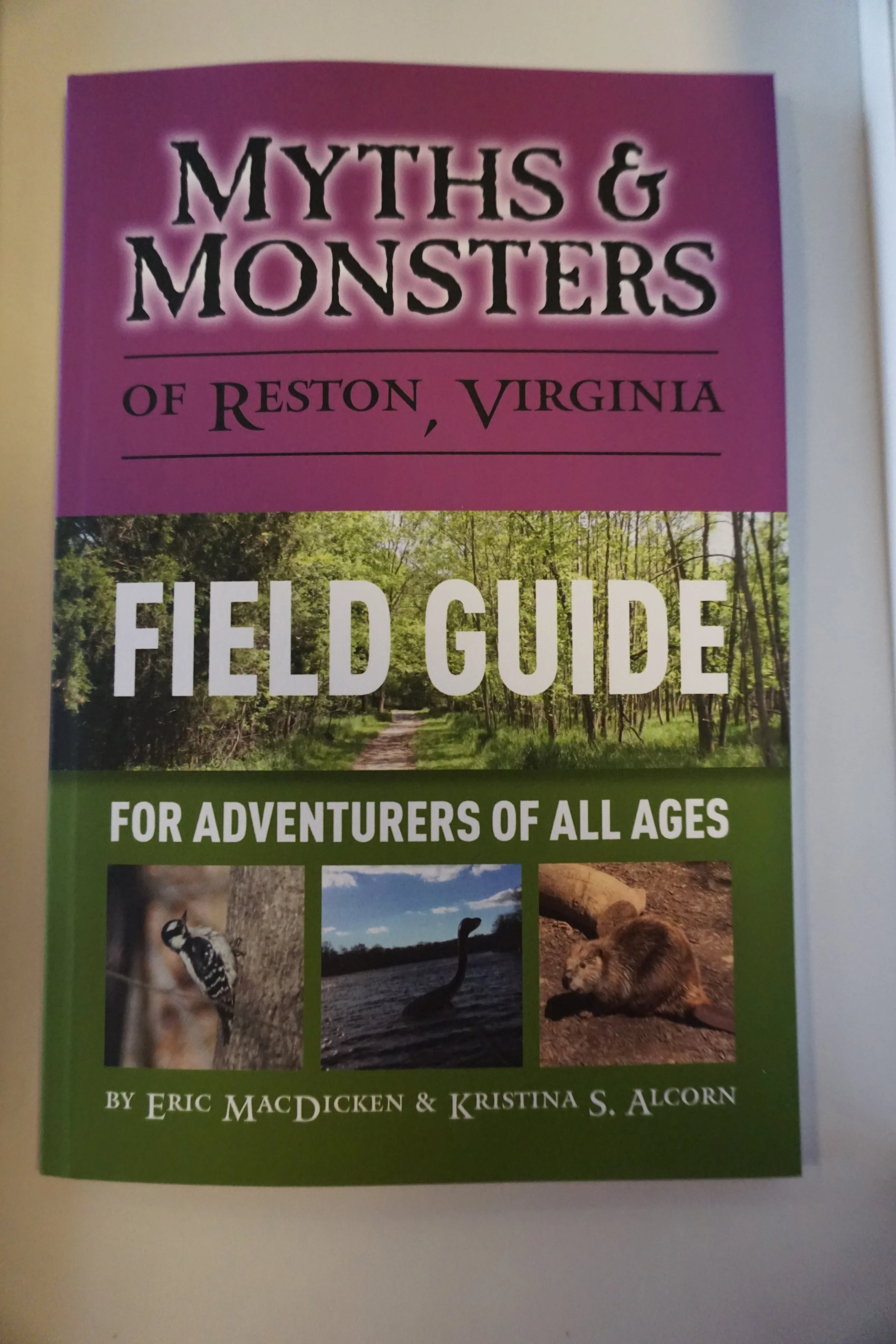 Book: Myths & Monsters Of Reston, Virginia Field Guide — Reston Museum