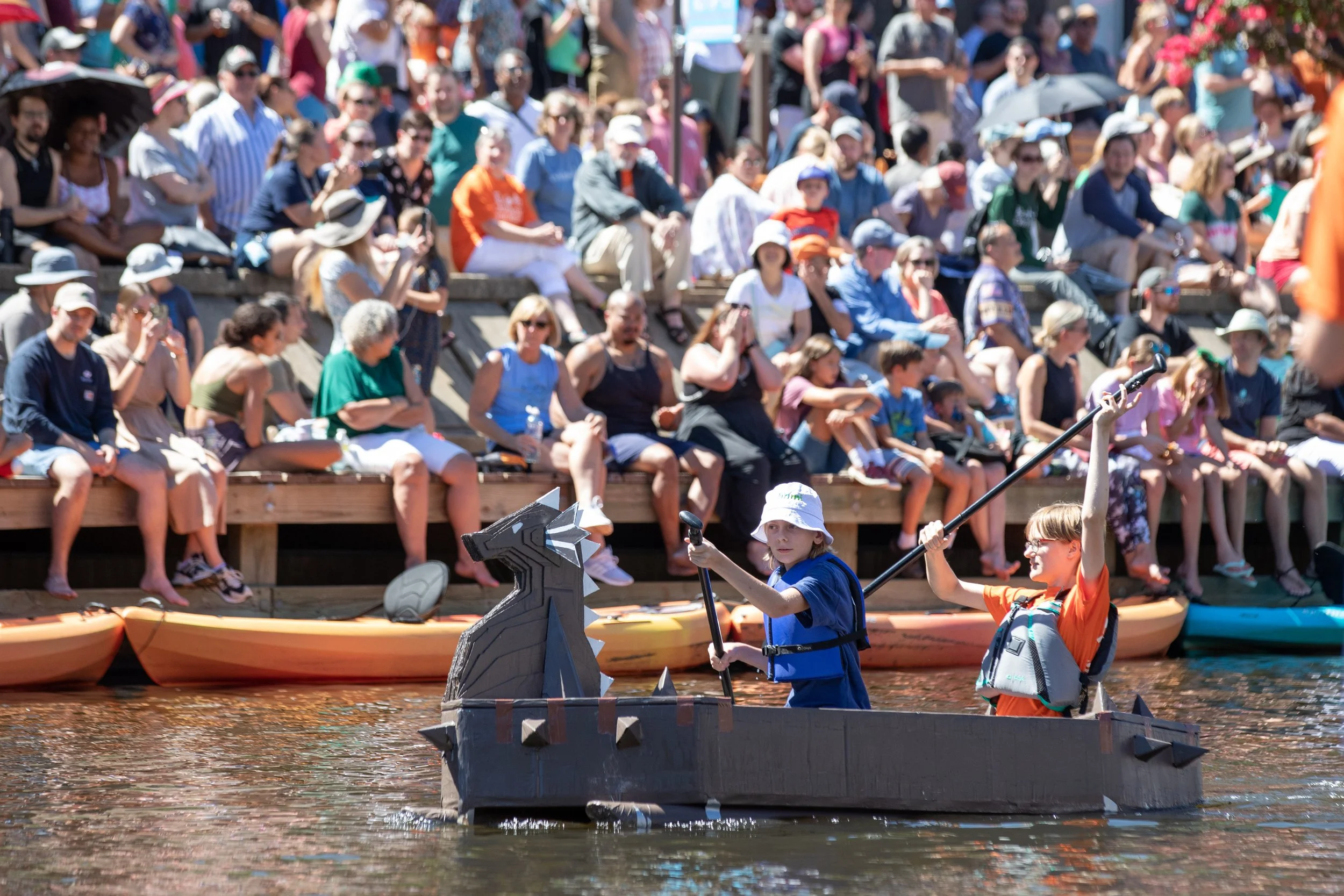 Lake Anne Cardboard Boat Regatta — Reston Museum