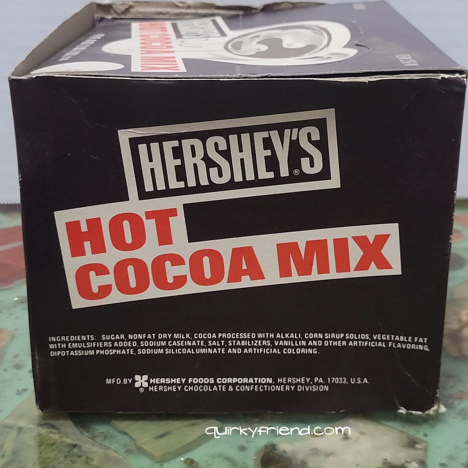 Vintage 1970s Hershey’s Hot Cocoa Mix Counter Display Box with 40 ...