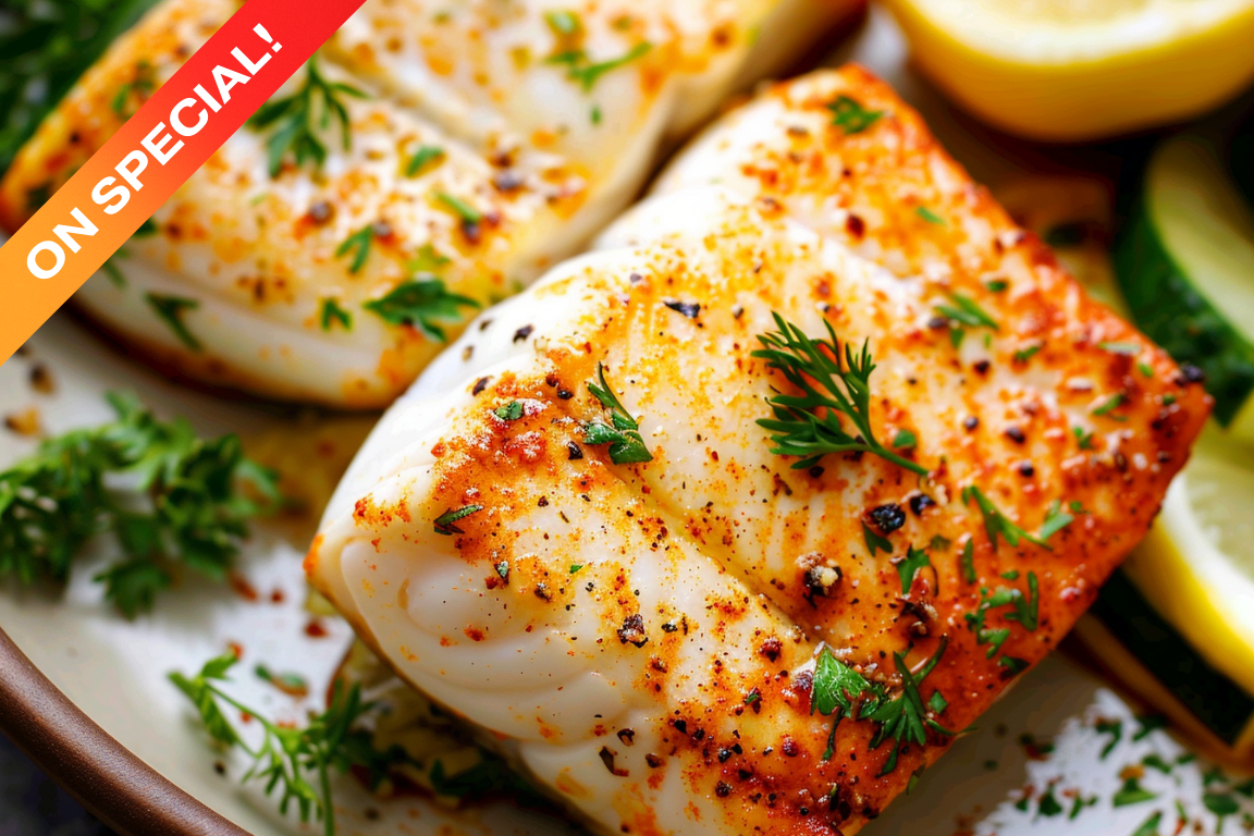 Halibut Burgers — Gourmet Express