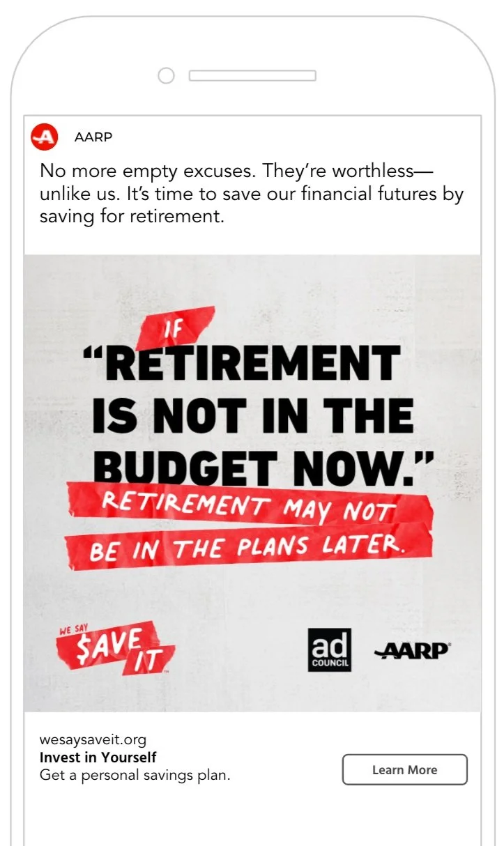 Ad Council x AARP — Ashlyn Taylor