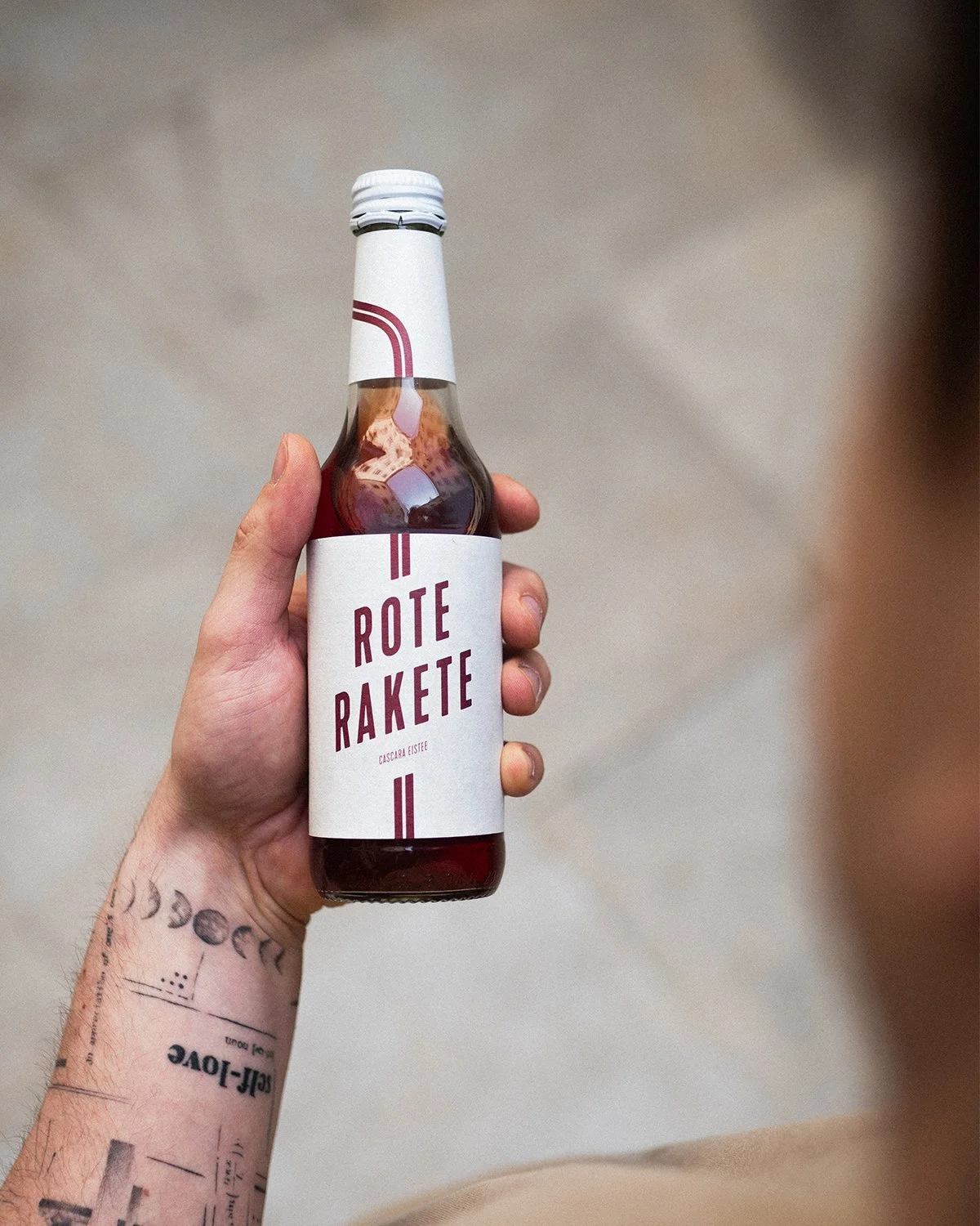 Rote Rakete — Cascara Eistee