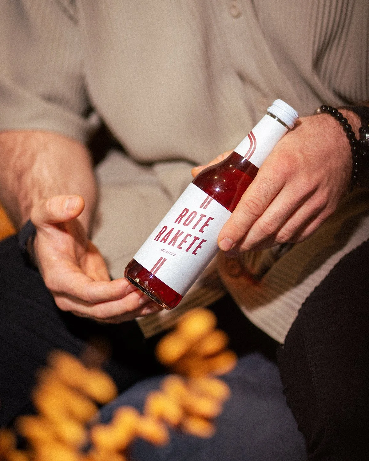 Rote Rakete — Cascara Eistee