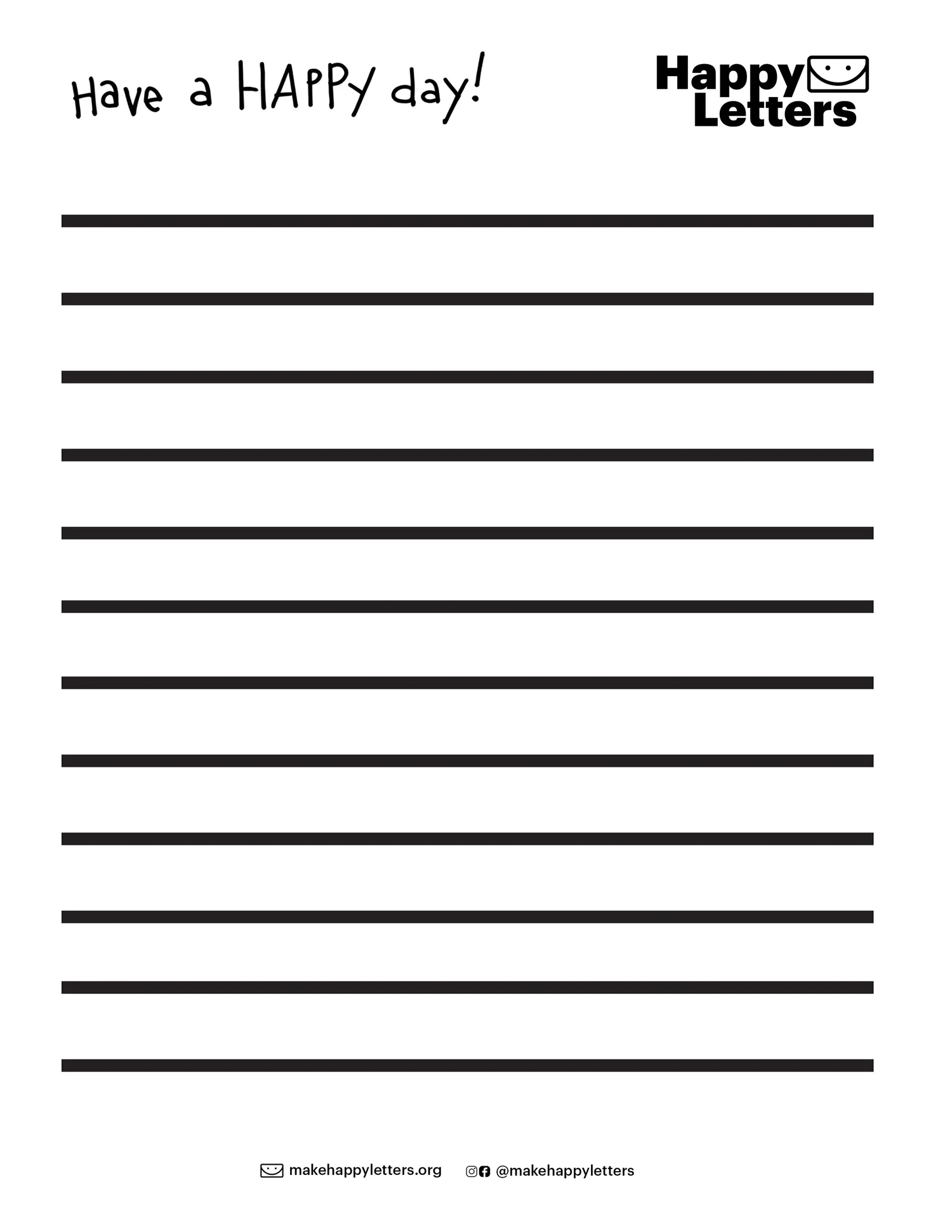 Get Involved — Happy Letters