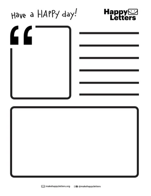 Get Involved — Happy Letters