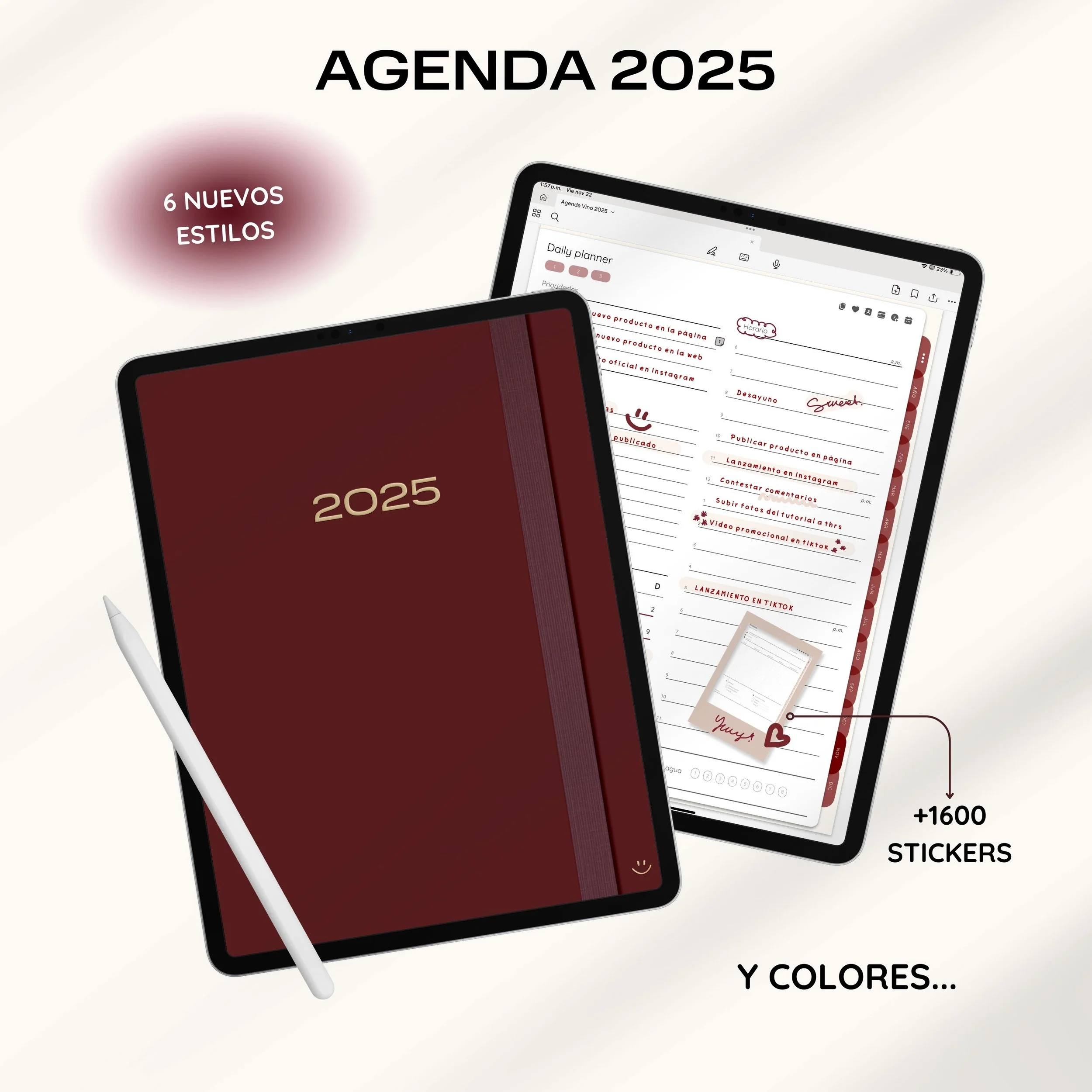 Agenda digital docente | Cualquier nivel educativo
