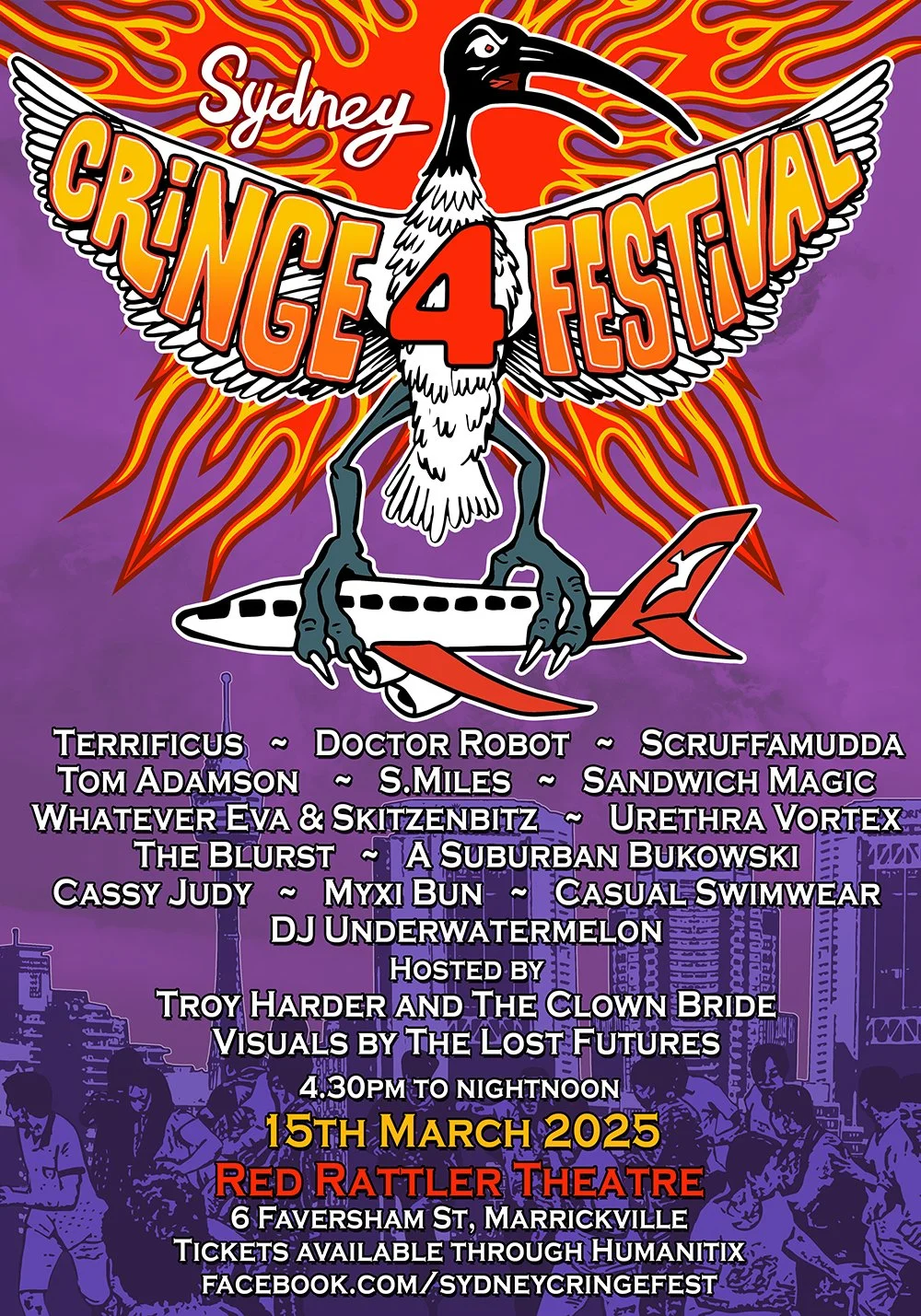 The Sydney Cringe Festival 4 — The Red Rattler