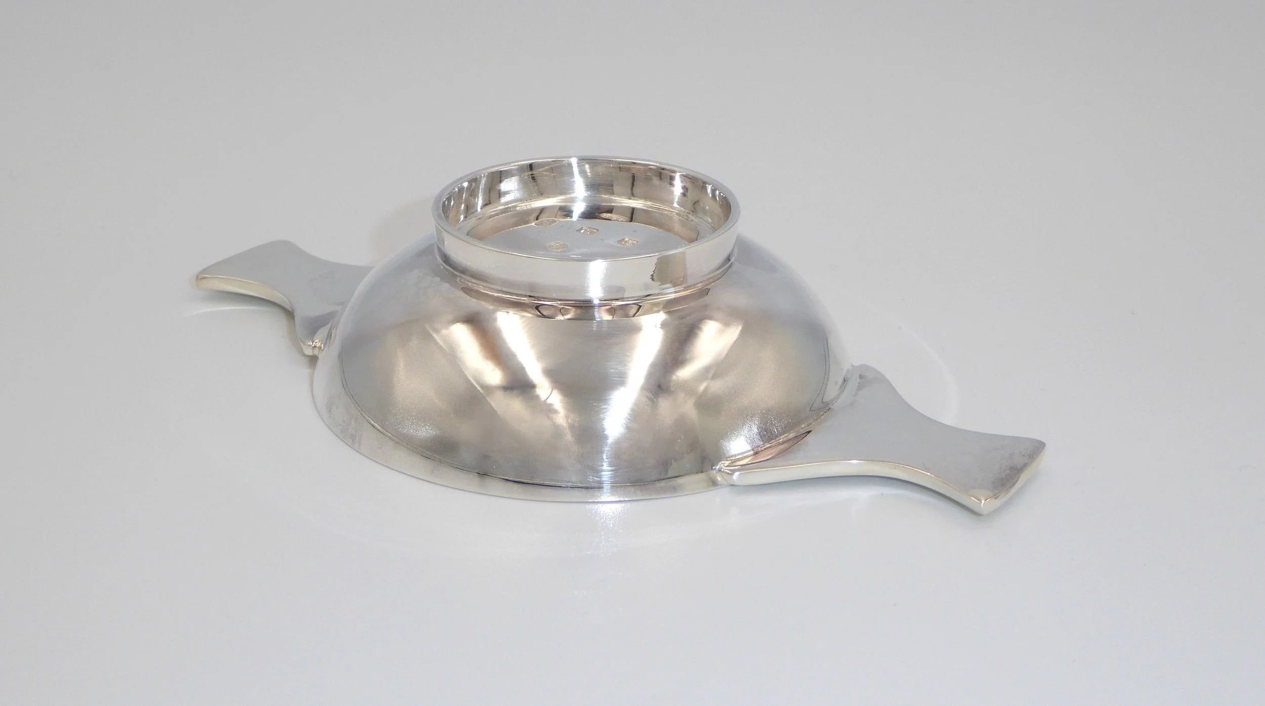 Vintage Silver Quaich by Francis Howard, Edinburgh, 2003 — R.L. Christie