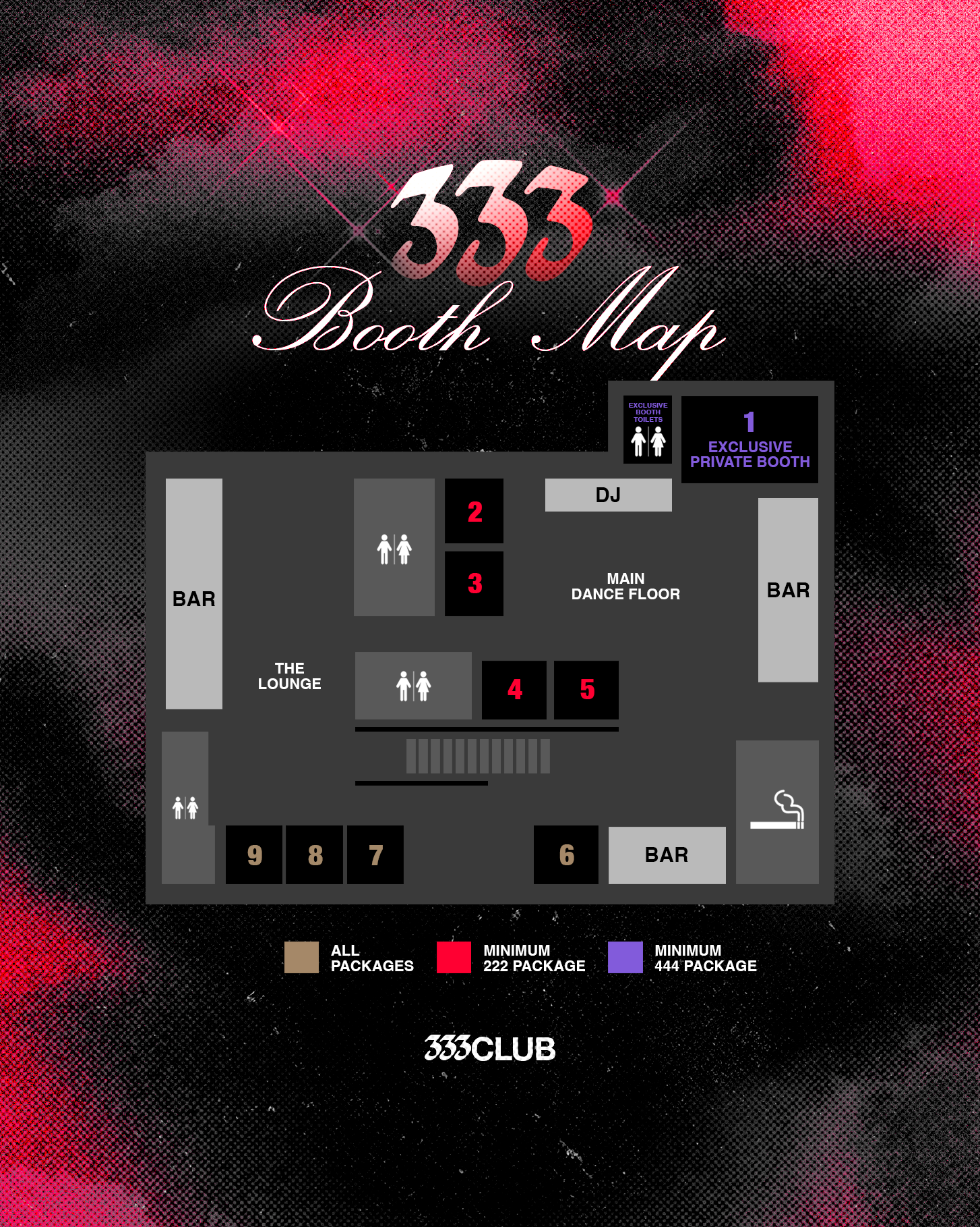 BOOK A VIP BOOTH - 333 CLUB Melbourne — 333 CLUB