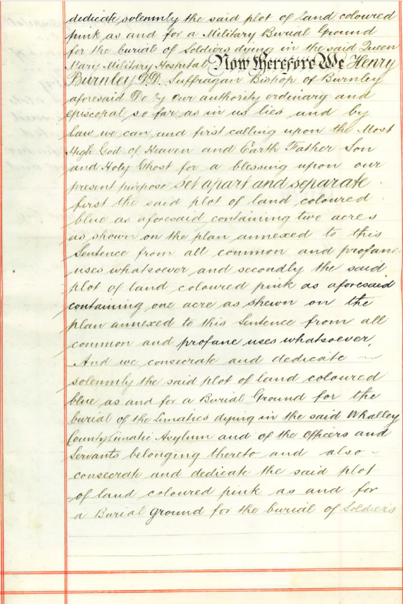 Application to Deconsecrate — Calderstones Cemetery & Crematorium