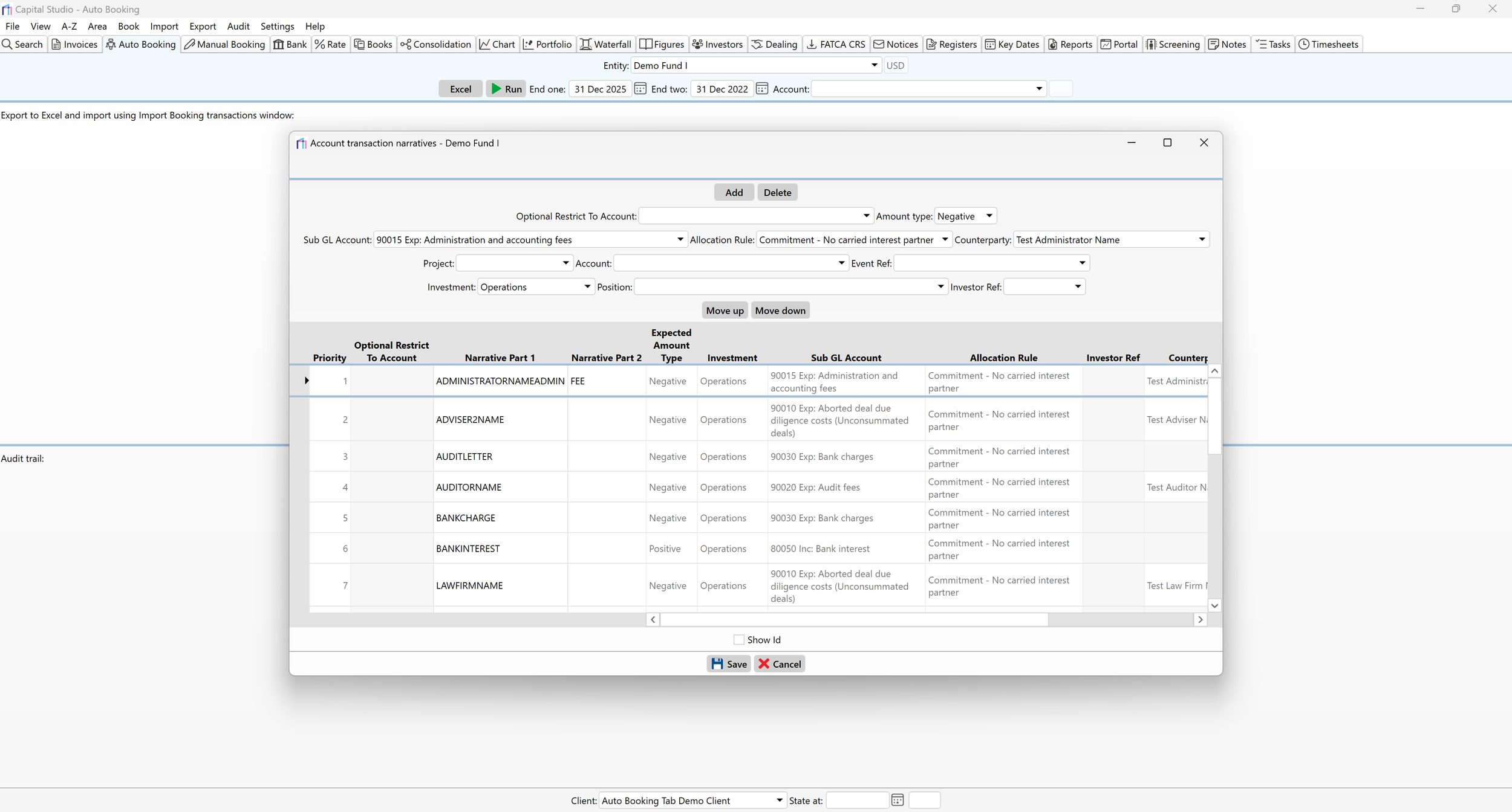 Auto Booking — Capital Studio