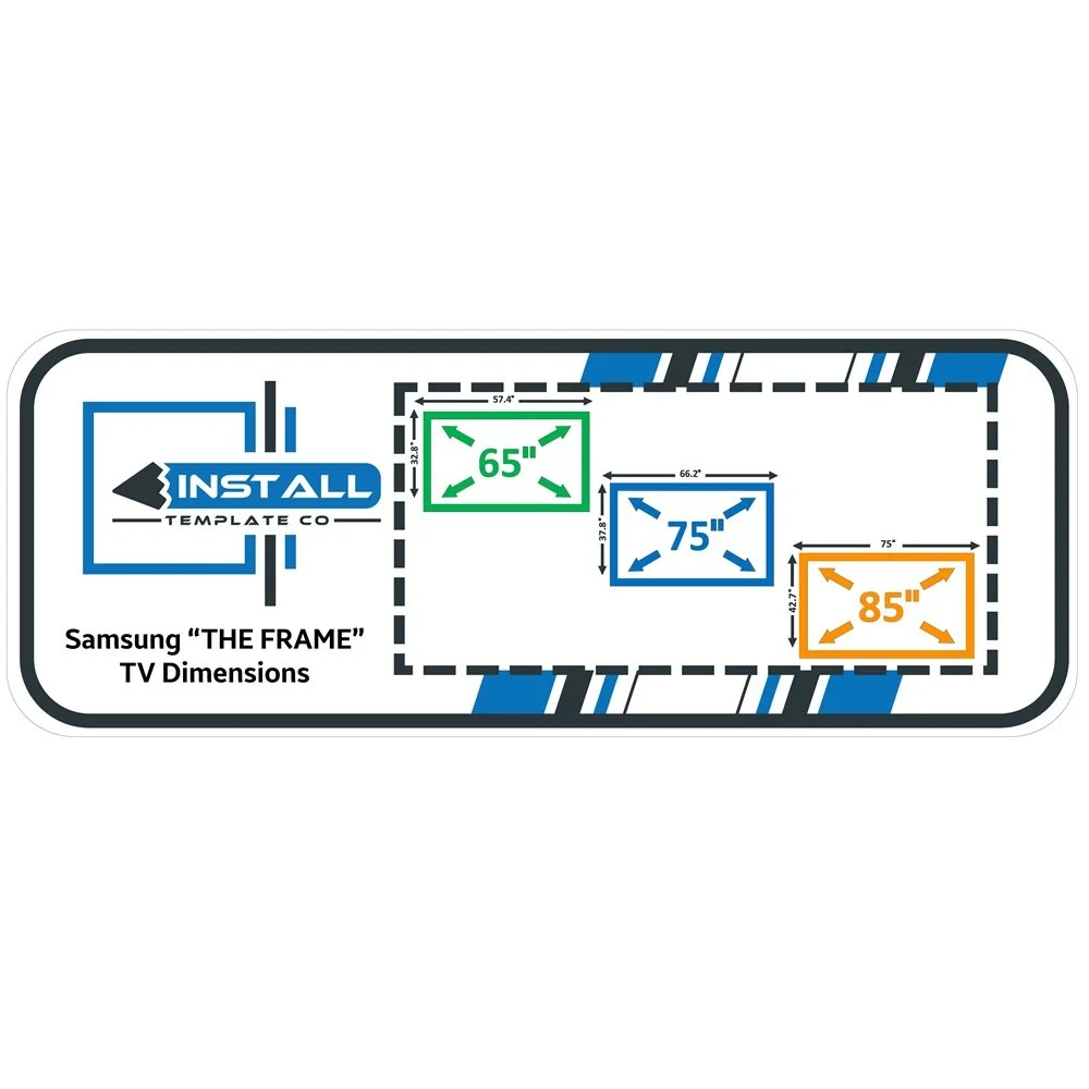 Samsung Frame TV Installation Template — Install Template Company